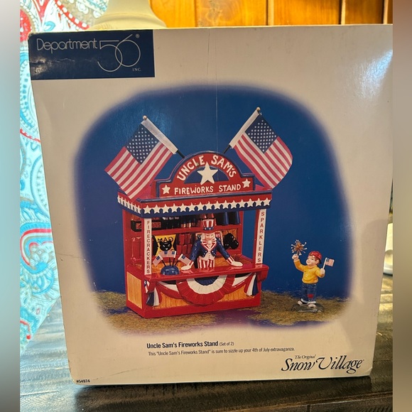 Department 56 | Holiday | Department 56 Snow Village Uncle Sams ...